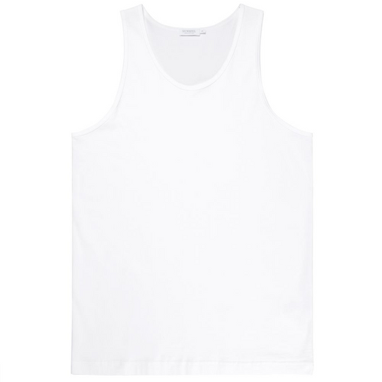 White Superfine Cotton Underwear Tank Vest – Sydney's